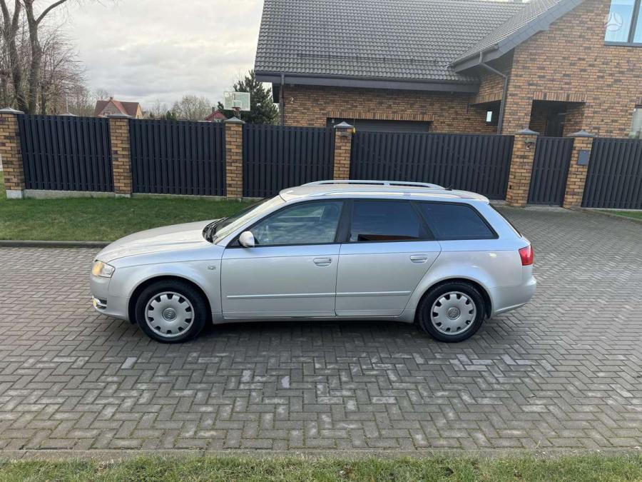 Pelēks Audi A4 2007 Klaipėda, ar dzinēja tilpumu 1.90 L un nobraukumu 329 tūkst. km par 1850 €, foto 8 vietnē AUTOMOTO.COM.LV