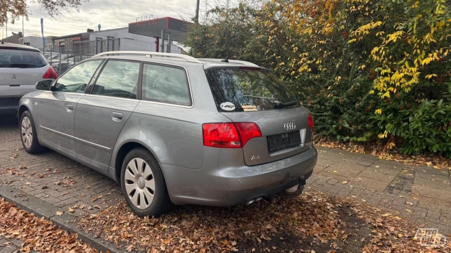 Pelēks Audi A4 2007 Kauņa, ar dzinēja tilpumu 2.00 L un nobraukumu 285 tūkst. km par 2800 €, foto 7 vietnē AUTOMOTO.COM.LV