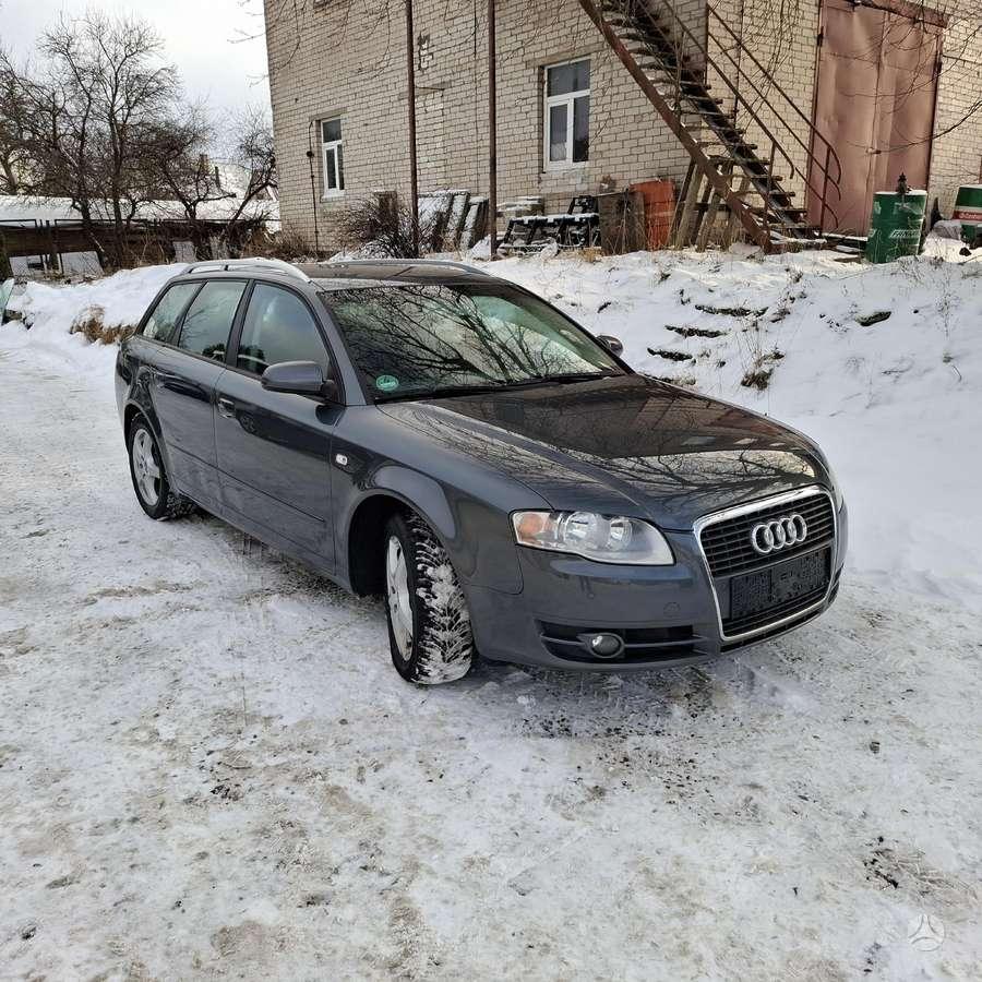 Pelēks Audi A4 2007 Utena, ar dzinēja tilpumu 2.70 L un nobraukumu 257 tūkst. km par 2600 €, foto 2 vietnē AUTOMOTO.COM.LV