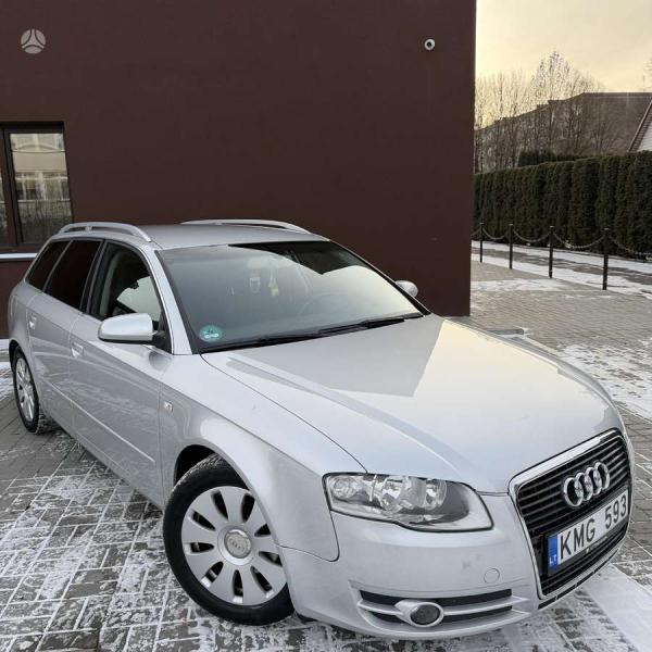 Grey Audi A4 2007 in Kaisiadorys, with an engine capacity of 1.99 L and mileage of 290 thousand km for 2750 €, photo 8 on AUTOMOTO.COM.LV