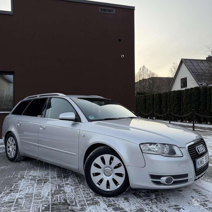 Grey Audi A4 2007 in Kaisiadorys, with an engine capacity of 1.99 L and mileage of 290 thousand km for 2750 €, photo 6 on AUTOMOTO.COM.LV