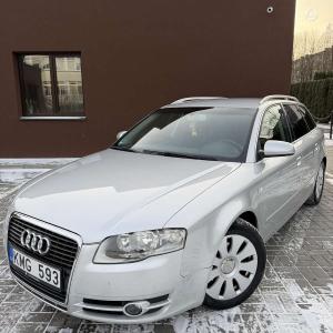 Grey Audi A4 2007 in Kaisiadorys, with an engine capacity of 1.99 L and mileage of 290 thousand km for 2750 €, photo 7 on AUTOMOTO.COM.LV