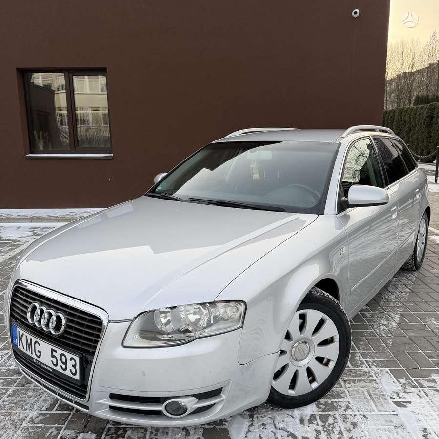 Grey Audi A4 2007 in Kaisiadorys, with an engine capacity of 1.99 L and mileage of 290 thousand km for 2750 €, photo 7 on AUTOMOTO.COM.LV