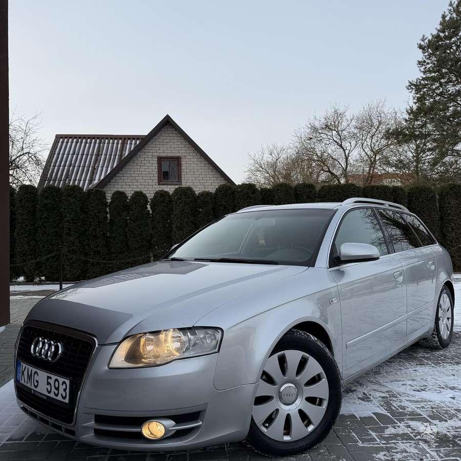 Grey Audi A4 2007 in Kaisiadorys, with an engine capacity of 1.99 L and mileage of 290 thousand km for 2750 €, photo 12 on AUTOMOTO.COM.LV