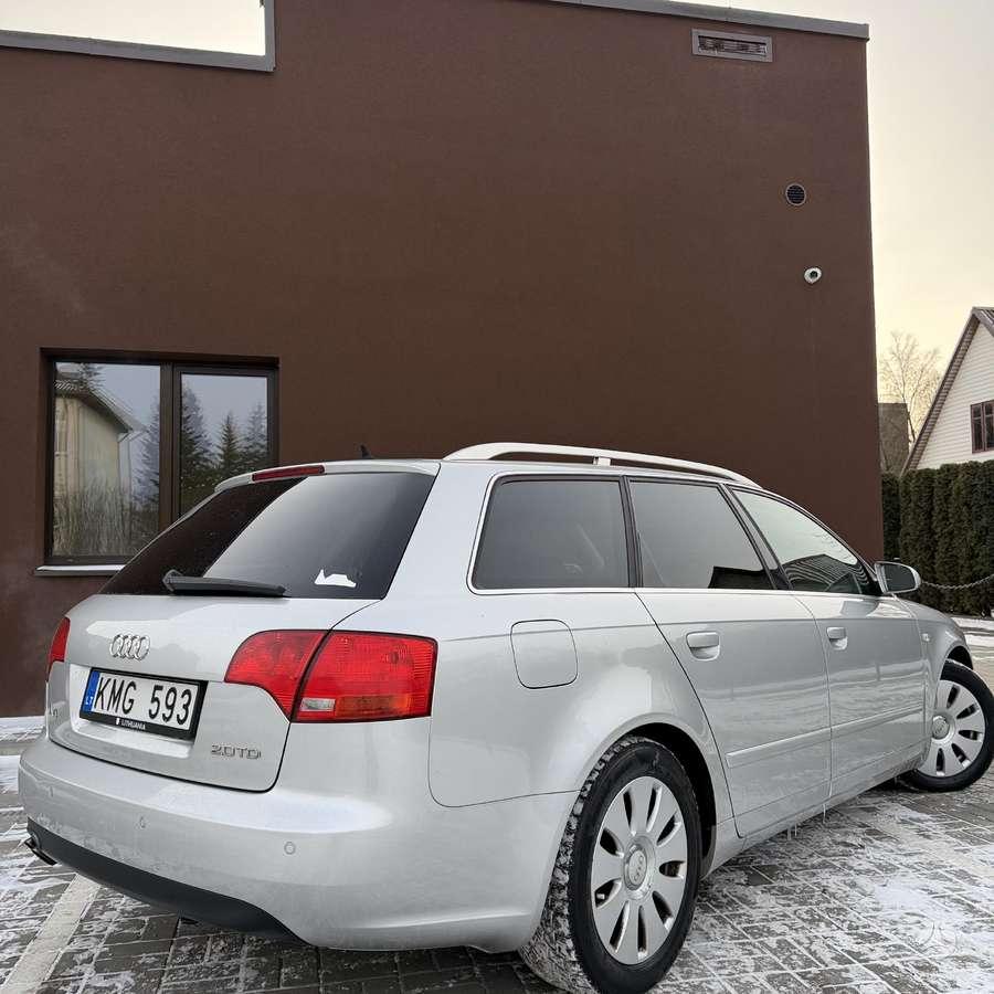 Grey Audi A4 2007 in Kaisiadorys, with an engine capacity of 1.99 L and mileage of 290 thousand km for 2750 €, photo 16 on AUTOMOTO.COM.LV