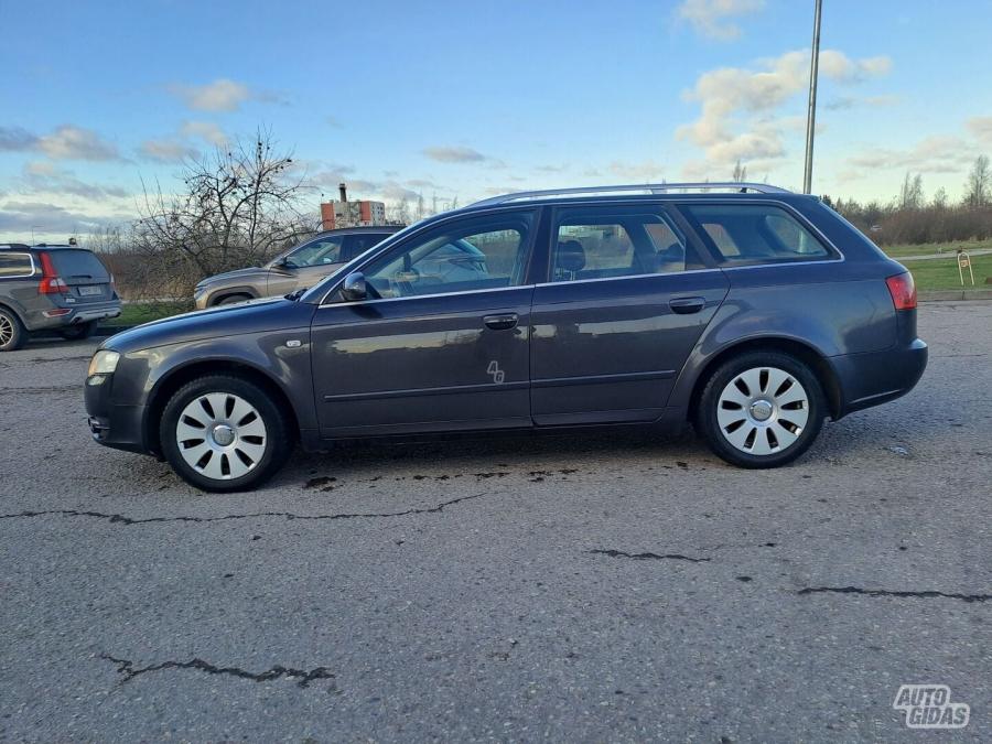 Grey Audi A4 2007 in Telschi, with an engine capacity of 2.00 L and mileage of 274 thousand km for 3500 €, photo 7 on AUTOMOTO.COM.LV