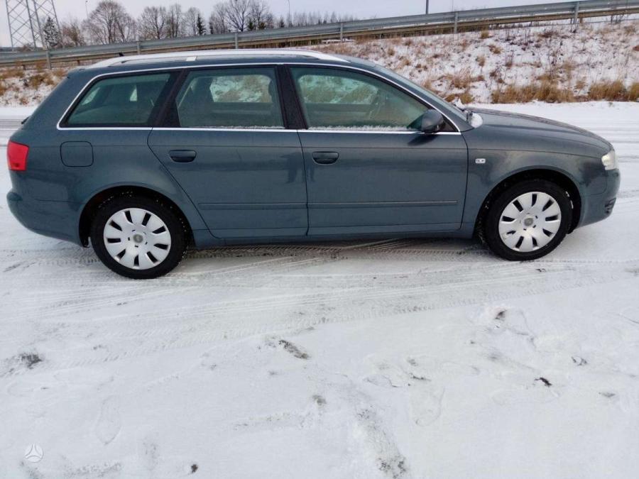 Grey Audi A4 2007 in Marijampole, with an engine capacity of 1.99 L and mileage of 240 thousand km for 3200 €, photo 3 on AUTOMOTO.COM.LV