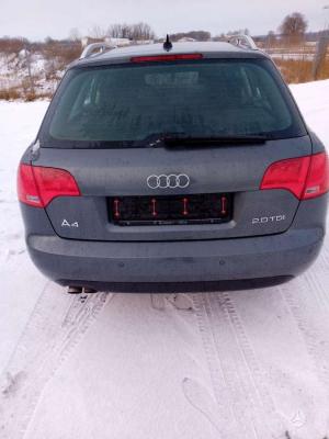 Grey Audi A4 2007 in Marijampole, with an engine capacity of 1.99 L and mileage of 240 thousand km for 3200 €, photo 4 on AUTOMOTO.COM.LV