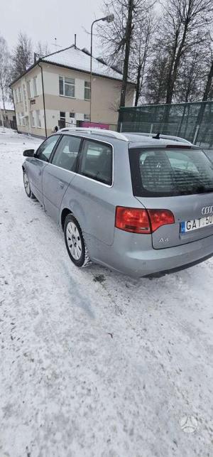 Grey Audi A4 2007 in Panevezys, with an engine capacity of 1.99 L and mileage of 458 thousand km for 1400 €, photo 6 on AUTOMOTO.COM.LV