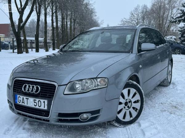 Pelēks Audi A4 2007 Panevēža, ar dzinēja tilpumu 2.00 L un nobraukumu 400 tūkst. km par 1950 €, foto 2 vietnē AUTOMOTO.COM.LV