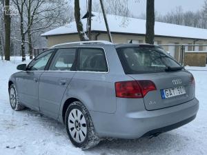 Grey Audi A4 2007 in Panevezys, with an engine capacity of 2.00 L and mileage of 400 thousand km for 1950 €, photo 8 on AUTOMOTO.COM.LV