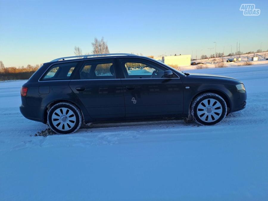 Pelēks Audi A4 2007 Telšiai, ar dzinēja tilpumu 2.00 L un nobraukumu 271 tūkst. km par 3200 €, foto 8 vietnē AUTOMOTO.COM.LV