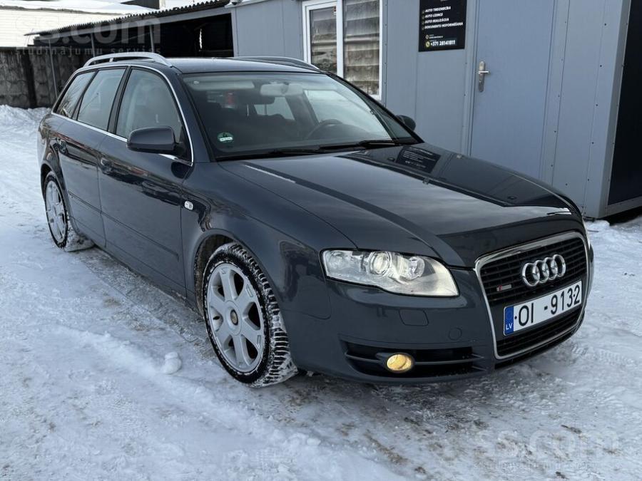 Grey Audi A4 2007 in Daugavpils, with an engine capacity of 2.00 L and mileage of 0 thousand km for 3950 €, photo 1 on AUTOMOTO.COM.LV