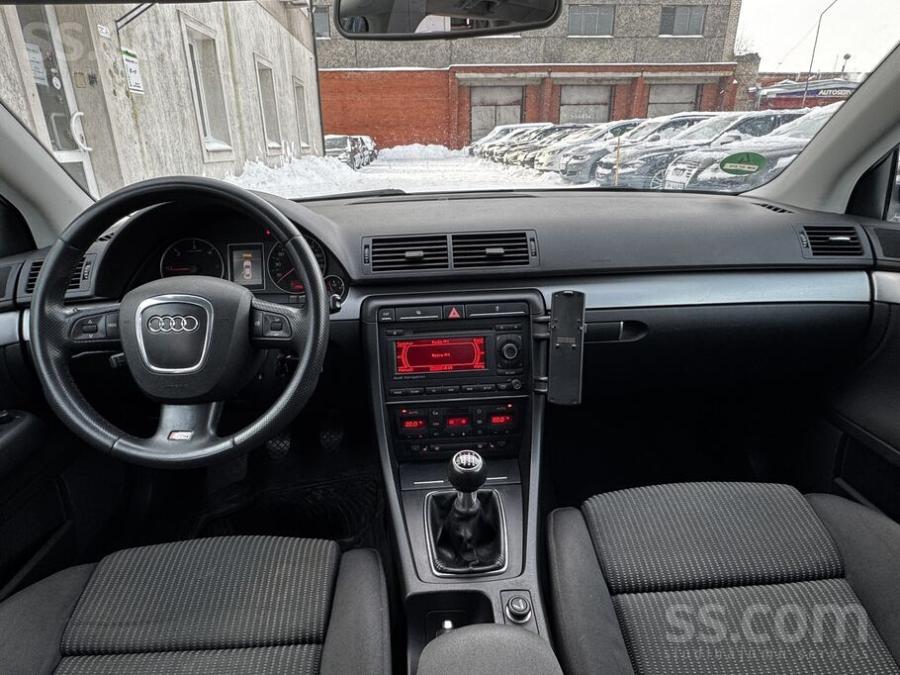 Grey Audi A4 2007 in Daugavpils, with an engine capacity of 2.00 L and mileage of 0 thousand km for 3950 €, photo 13 on AUTOMOTO.COM.LV