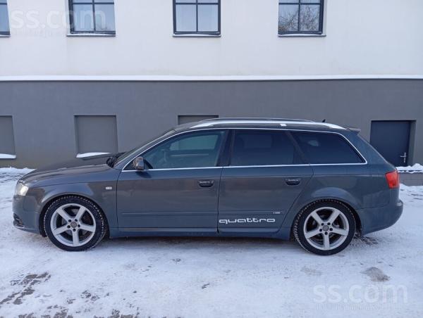 Grey Audi A4 2007 in Riga, with an engine capacity of 2.00 L and mileage of 313 thousand km for 3250 €, photo 5 on AUTOMOTO.COM.LV