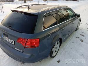 Pelēks Audi A4 2007 Rīga, ar dzinēja tilpumu 2.00 L un nobraukumu 313 tūkst. km par 3250 €, foto 8 vietnē AUTOMOTO.COM.LV