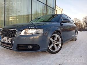 Pelēks Audi A4 2007 Rīga, ar dzinēja tilpumu 2.00 L un nobraukumu 313 tūkst. km par 3250 €, foto 12 vietnē AUTOMOTO.COM.LV