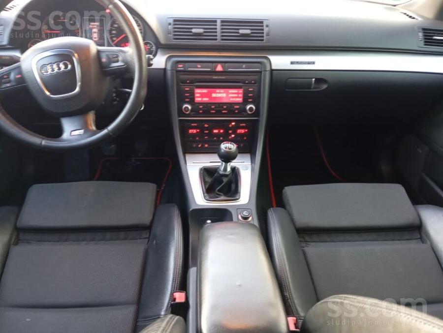 Pelēks Audi A4 2007 Rīga, ar dzinēja tilpumu 2.00 L un nobraukumu 313 tūkst. km par 3250 €, foto 17 vietnē AUTOMOTO.COM.LV