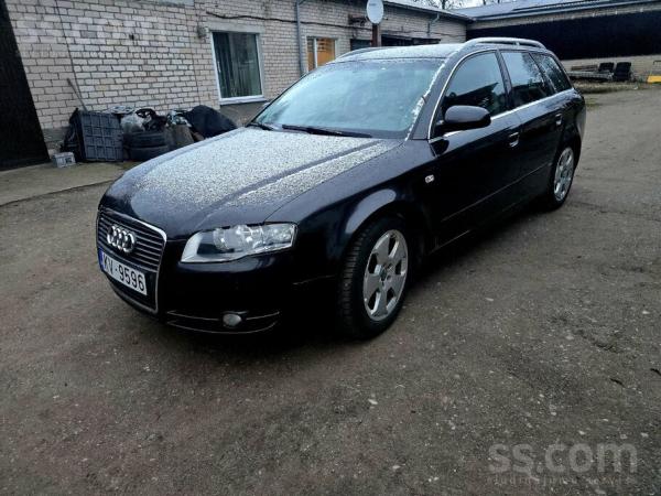 Grey Audi A4 2007 in Daugavpils, with an engine capacity of 2.00 L and mileage of 333 thousand km for 2990 €, photo 1 on AUTOMOTO.COM.LV