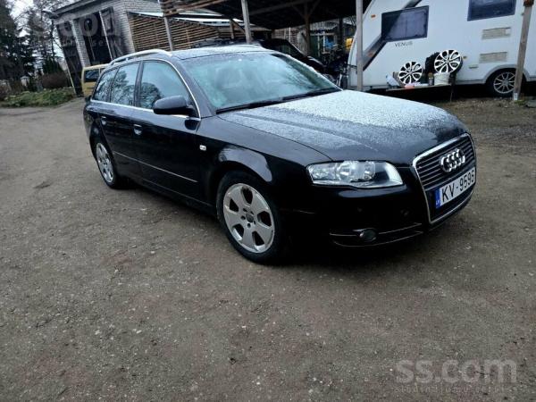 Grey Audi A4 2007 in Daugavpils, with an engine capacity of 2.00 L and mileage of 333 thousand km for 2990 €, photo 2 on AUTOMOTO.COM.LV