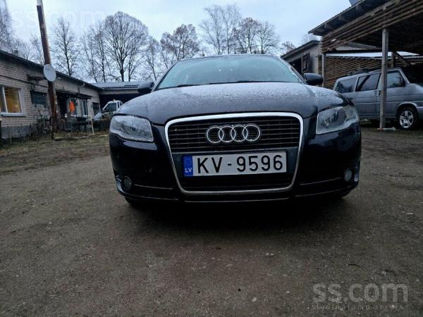 Grey Audi A4 2007 in Daugavpils, with an engine capacity of 2.00 L and mileage of 333 thousand km for 2990 €, photo 3 on AUTOMOTO.COM.LV
