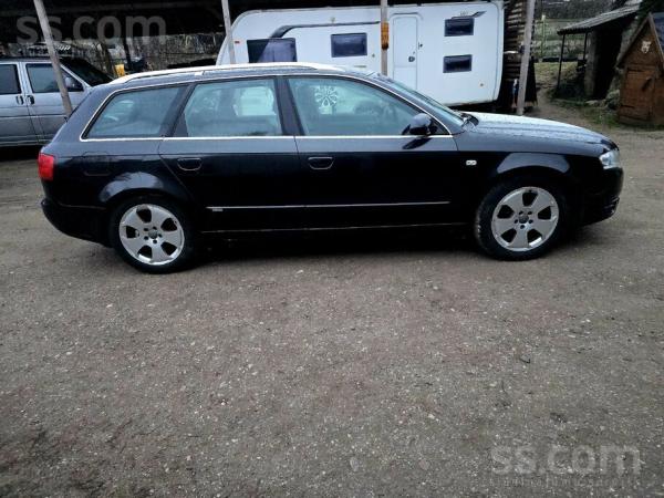 Grey Audi A4 2007 in Daugavpils, with an engine capacity of 2.00 L and mileage of 333 thousand km for 2990 €, photo 4 on AUTOMOTO.COM.LV