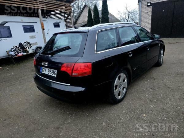 Grey Audi A4 2007 in Daugavpils, with an engine capacity of 2.00 L and mileage of 333 thousand km for 2990 €, photo 5 on AUTOMOTO.COM.LV