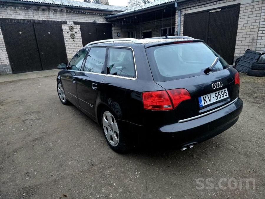 Grey Audi A4 2007 in Daugavpils, with an engine capacity of 2.00 L and mileage of 333 thousand km for 2990 €, photo 7 on AUTOMOTO.COM.LV