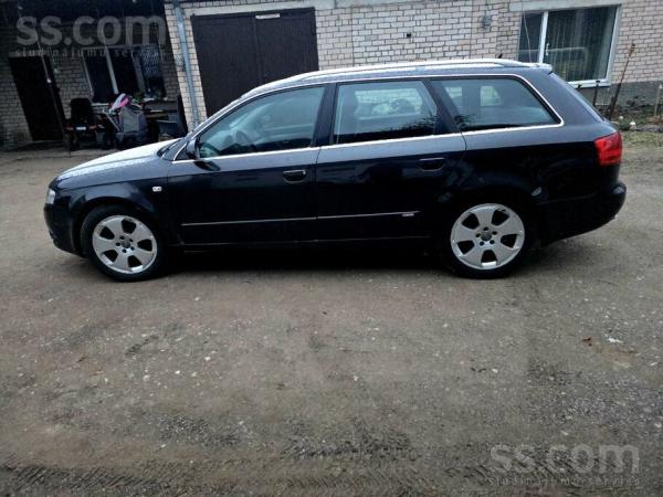 Grey Audi A4 2007 in Daugavpils, with an engine capacity of 2.00 L and mileage of 333 thousand km for 2990 €, photo 8 on AUTOMOTO.COM.LV