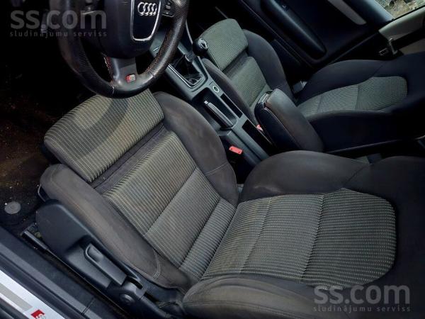 Grey Audi A4 2007 in Daugavpils, with an engine capacity of 2.00 L and mileage of 333 thousand km for 2990 €, photo 9 on AUTOMOTO.COM.LV