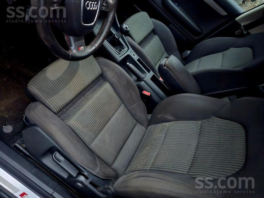 Grey Audi A4 2007 in Daugavpils, with an engine capacity of 2.00 L and mileage of 333 thousand km for 2990 €, photo 9 on AUTOMOTO.COM.LV
