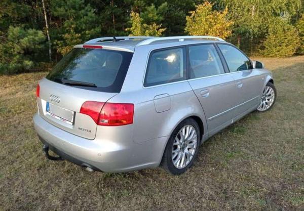 Pelēks Audi A4 2007 Druskininkai, ar dzinēja tilpumu 1.97 L un nobraukumu 267 tūkst. km par 2900 €, foto 2 vietnē AUTOMOTO.COM.LV