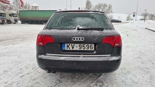 Grey Audi A4 2007 in Daugavpils, with an engine capacity of 2.00 L and mileage of 333 thousand km for 2850 €, photo 7 on AUTOMOTO.COM.LV