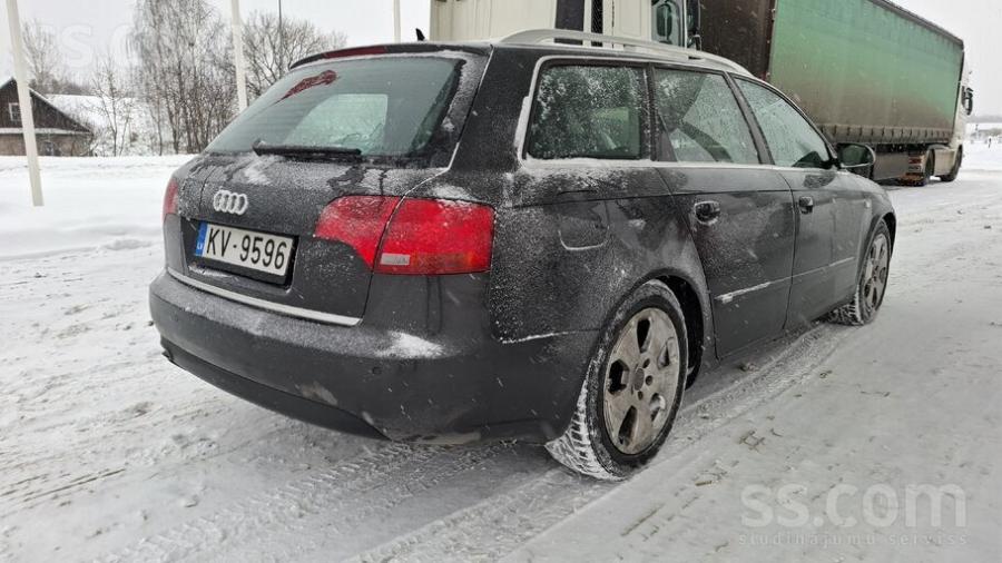 Pelēks Audi A4 2007 Daugavpils, ar dzinēja tilpumu 2.00 L un nobraukumu 333 tūkst. km par 2850 €, foto 8 vietnē AUTOMOTO.COM.LV