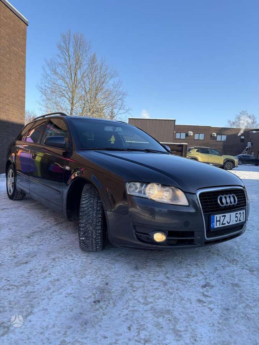 Pelēks Audi A4 2007 Kaišiadorys, ar dzinēja tilpumu 1.99 L un nobraukumu 309 tūkst. km par 2650 €, foto 4 vietnē AUTOMOTO.COM.LV