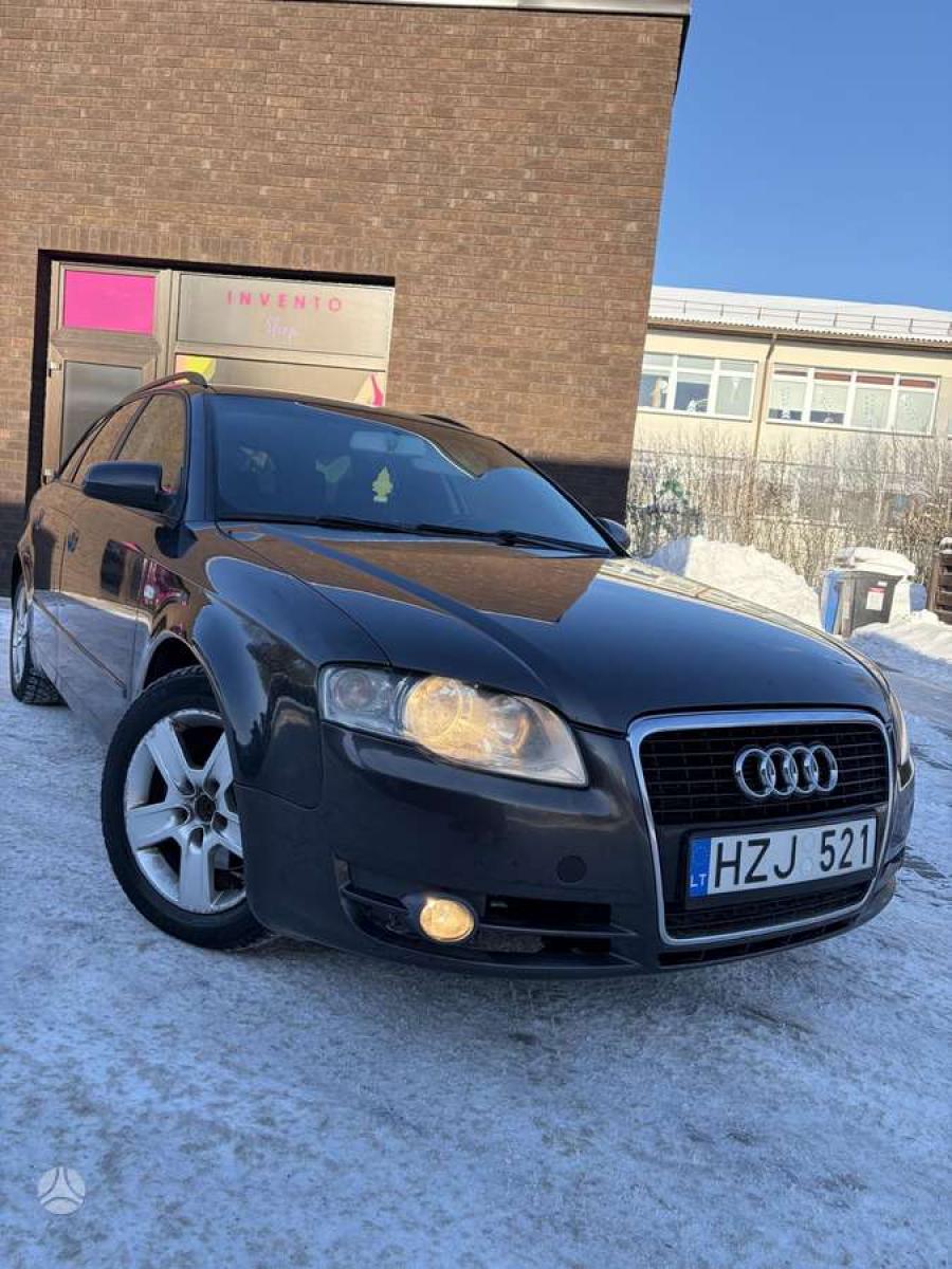 Pelēks Audi A4 2007 Kaišiadorys, ar dzinēja tilpumu 1.99 L un nobraukumu 309 tūkst. km par 2650 €, foto 6 vietnē AUTOMOTO.COM.LV