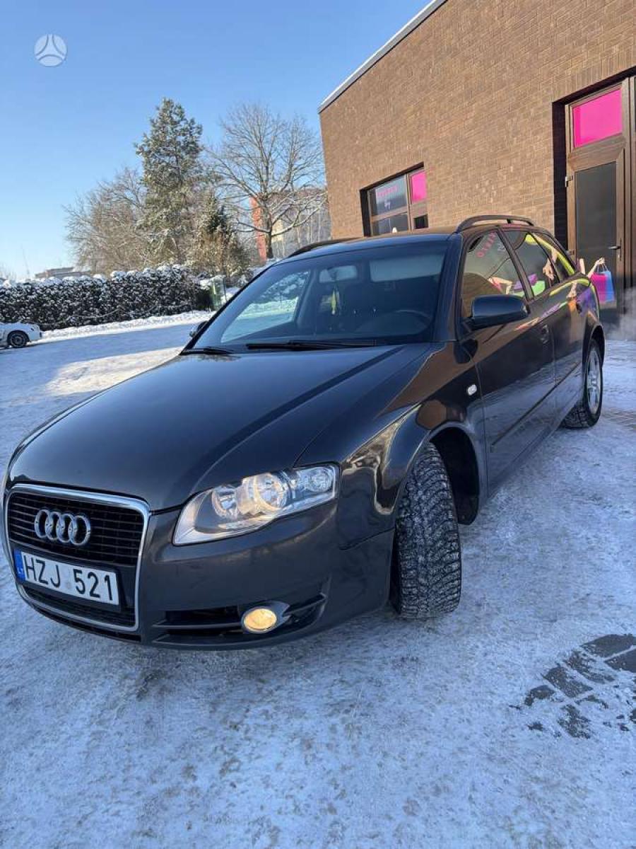 Pelēks Audi A4 2007 Kaišiadorys, ar dzinēja tilpumu 1.99 L un nobraukumu 309 tūkst. km par 2650 €, foto 7 vietnē AUTOMOTO.COM.LV