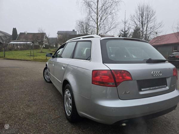 Pelēks Audi A4 2007 Ignalina, ar dzinēja tilpumu 2.00 L un nobraukumu 290 tūkst. km par 3450 €, foto 4 vietnē AUTOMOTO.COM.LV