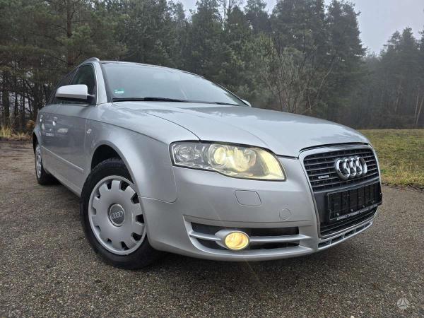 Pelēks Audi A4 2007 Ignalina, ar dzinēja tilpumu 2.00 L un nobraukumu 290 tūkst. km par 3450 €, foto 8 vietnē AUTOMOTO.COM.LV