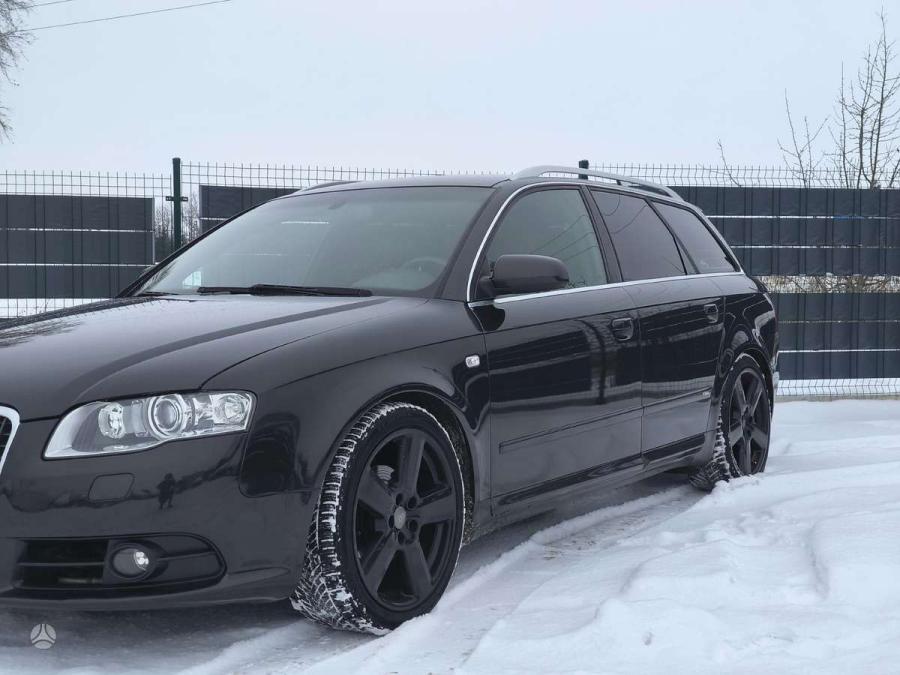 Grey Audi A4 2007 in Vilkaviskis, with an engine capacity of 1.99 L and mileage of 296 thousand km for 3700 €, photo 3 on AUTOMOTO.COM.LV