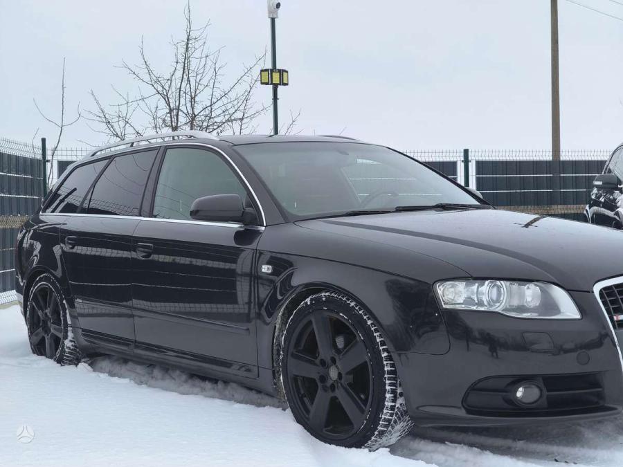 Grey Audi A4 2007 in Vilkaviskis, with an engine capacity of 1.99 L and mileage of 296 thousand km for 3700 €, photo 4 on AUTOMOTO.COM.LV