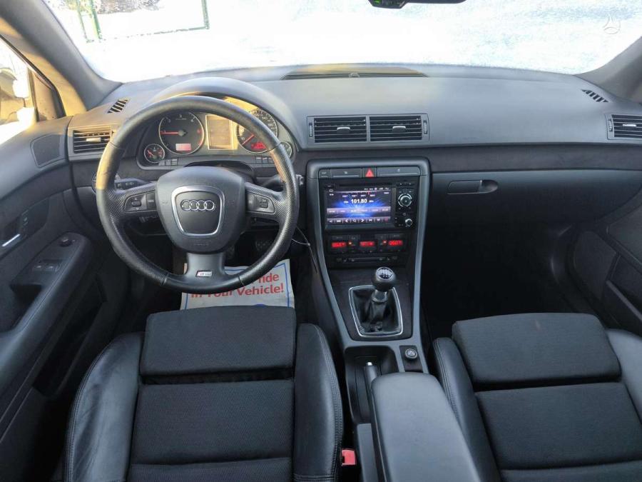 Grey Audi A4 2007 in Vilkaviskis, with an engine capacity of 1.99 L and mileage of 296 thousand km for 3700 €, photo 11 on AUTOMOTO.COM.LV