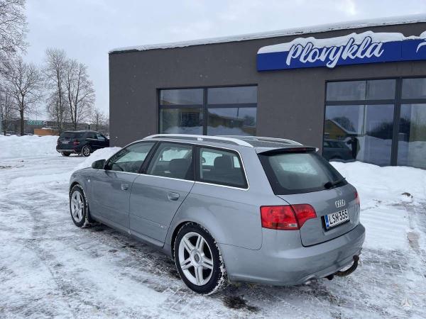 Pelēks Audi A4 2007 Tauragė, ar dzinēja tilpumu 1.97 L un nobraukumu 186 tūkst. km par 3400 €, foto 6 vietnē AUTOMOTO.COM.LV