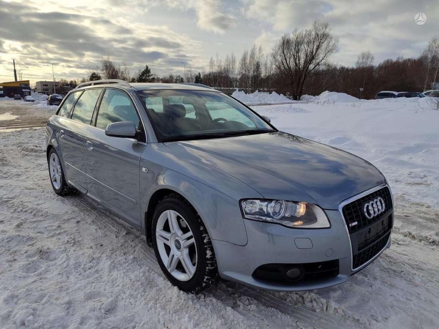 Grey Audi A4 2007 in Taurage, with an engine capacity of 2.00 L and mileage of 186 thousand km for 3800 €, photo 4 on AUTOMOTO.COM.LV