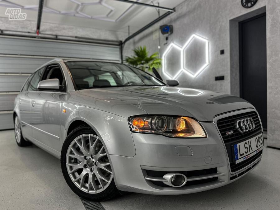 Grey Audi A4 2007 in Kaunas, with an engine capacity of 2.00 L and mileage of 267 thousand km for 3750 €, photo 5 on AUTOMOTO.COM.LV