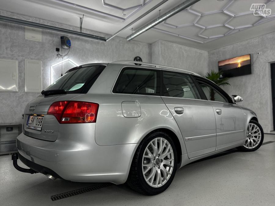 Grey Audi A4 2007 in Kaunas, with an engine capacity of 2.00 L and mileage of 267 thousand km for 3750 €, photo 7 on AUTOMOTO.COM.LV