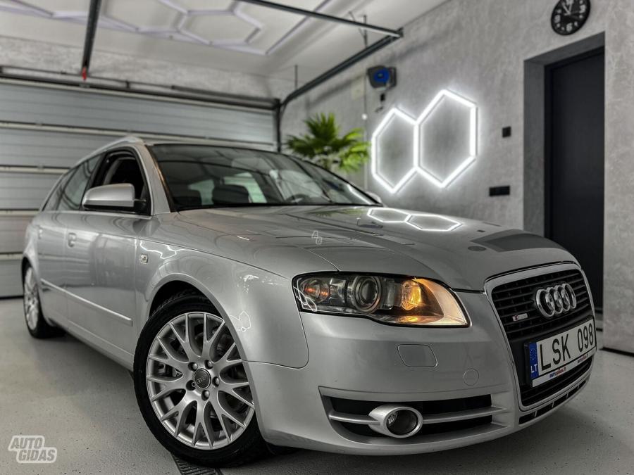 Grey Audi A4 2007 in Kaunas, with an engine capacity of 2.00 L and mileage of 267 thousand km for 3750 €, photo 10 on AUTOMOTO.COM.LV
