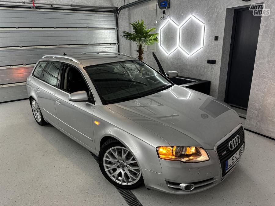 Grey Audi A4 2007 in Kaunas, with an engine capacity of 2.00 L and mileage of 267 thousand km for 3750 €, photo 14 on AUTOMOTO.COM.LV