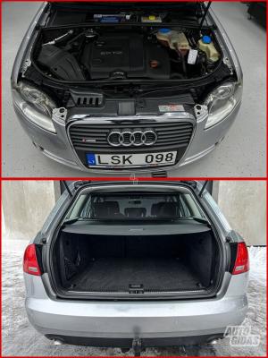 Grey Audi A4 2007 in Kaunas, with an engine capacity of 2.00 L and mileage of 267 thousand km for 3750 €, photo 20 on AUTOMOTO.COM.LV
