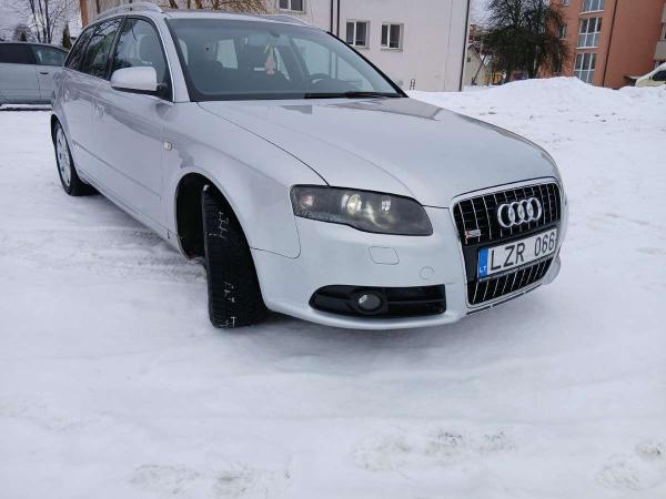 Pelēks Audi A4 2007 Ignalina, ar dzinēja tilpumu 1.99 L un nobraukumu 300 tūkst. km par 3750 €, foto 2 vietnē AUTOMOTO.COM.LV
